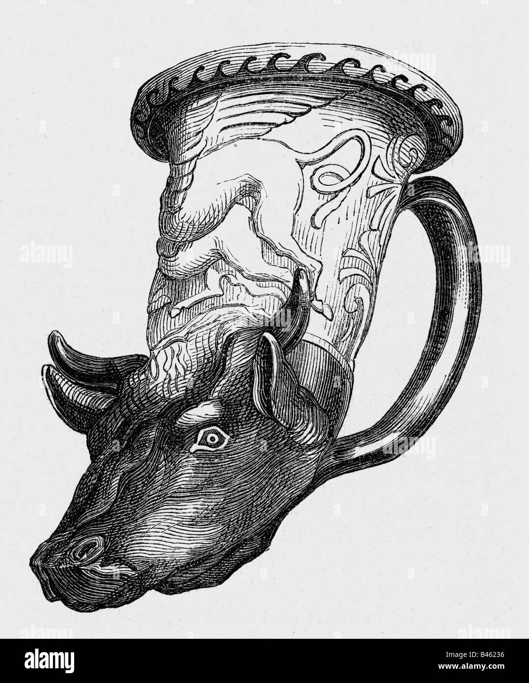 Rhyton Bull Head 1200 Bce