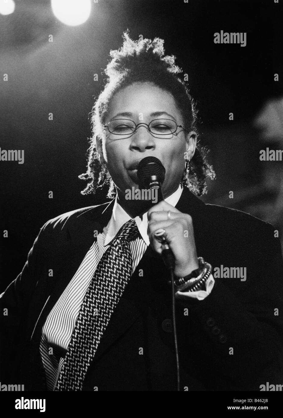 Ferrell, Rachelle, * 1961, American musician (singer), portrait, during ...