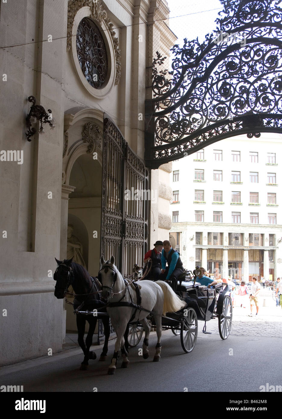 Austria Vienna carriage Stock Photo - Alamy