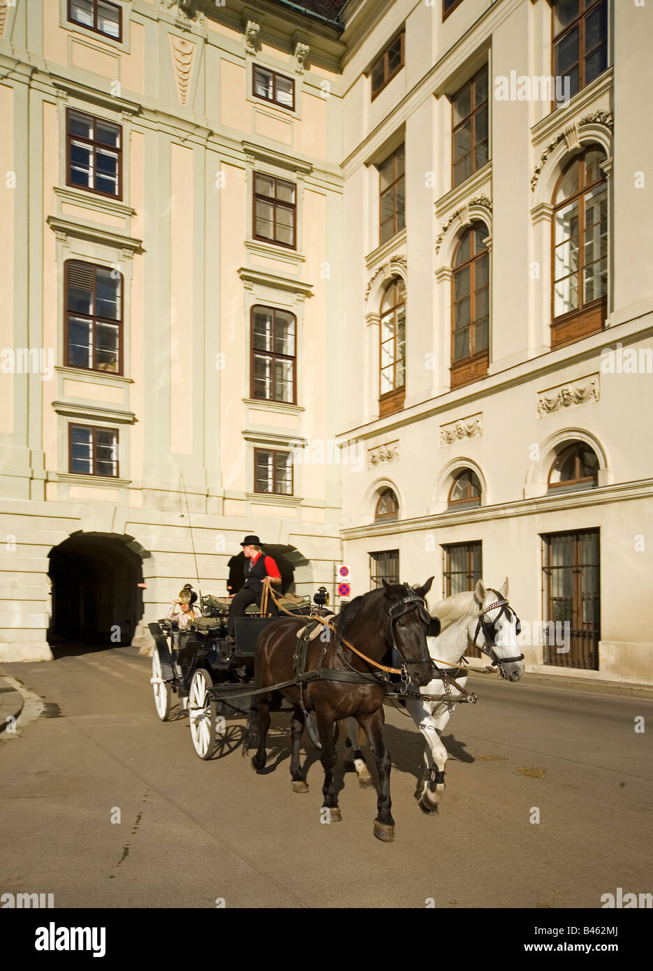 Austria Vienna carriage Stock Photo - Alamy