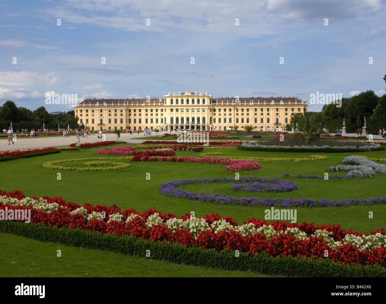 Austria Vienna Schonbrunn Castle Stock Photo - Alamy