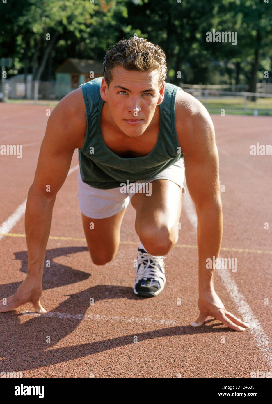 Energetic sprinter hi-res stock photography and images - Alamy