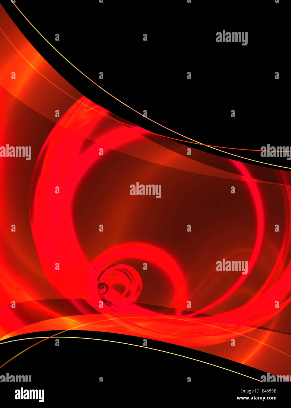 An abstract red page layout you can use as a template for any design ...