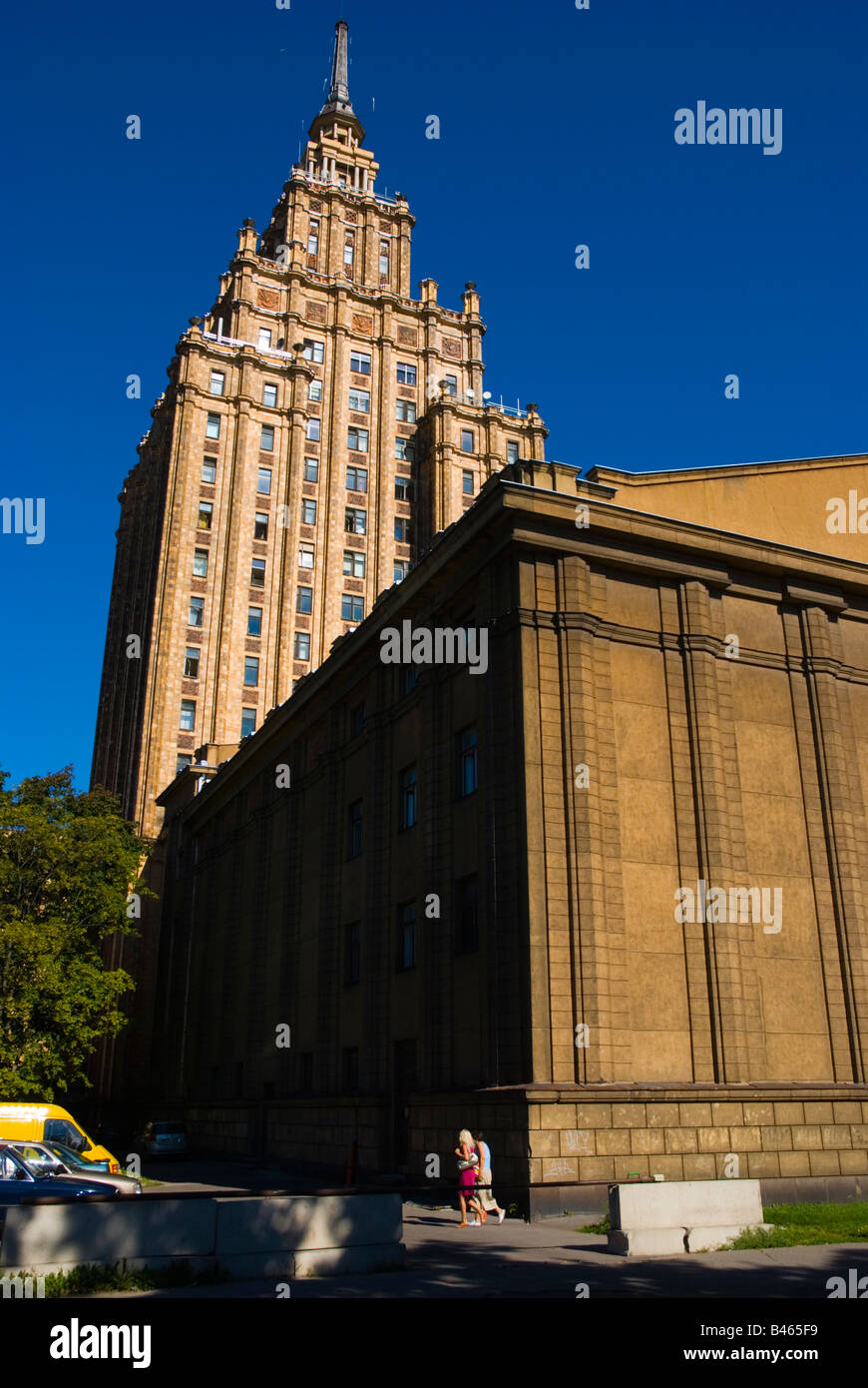 Stalinist era building hi-res stock photography and images - Alamy