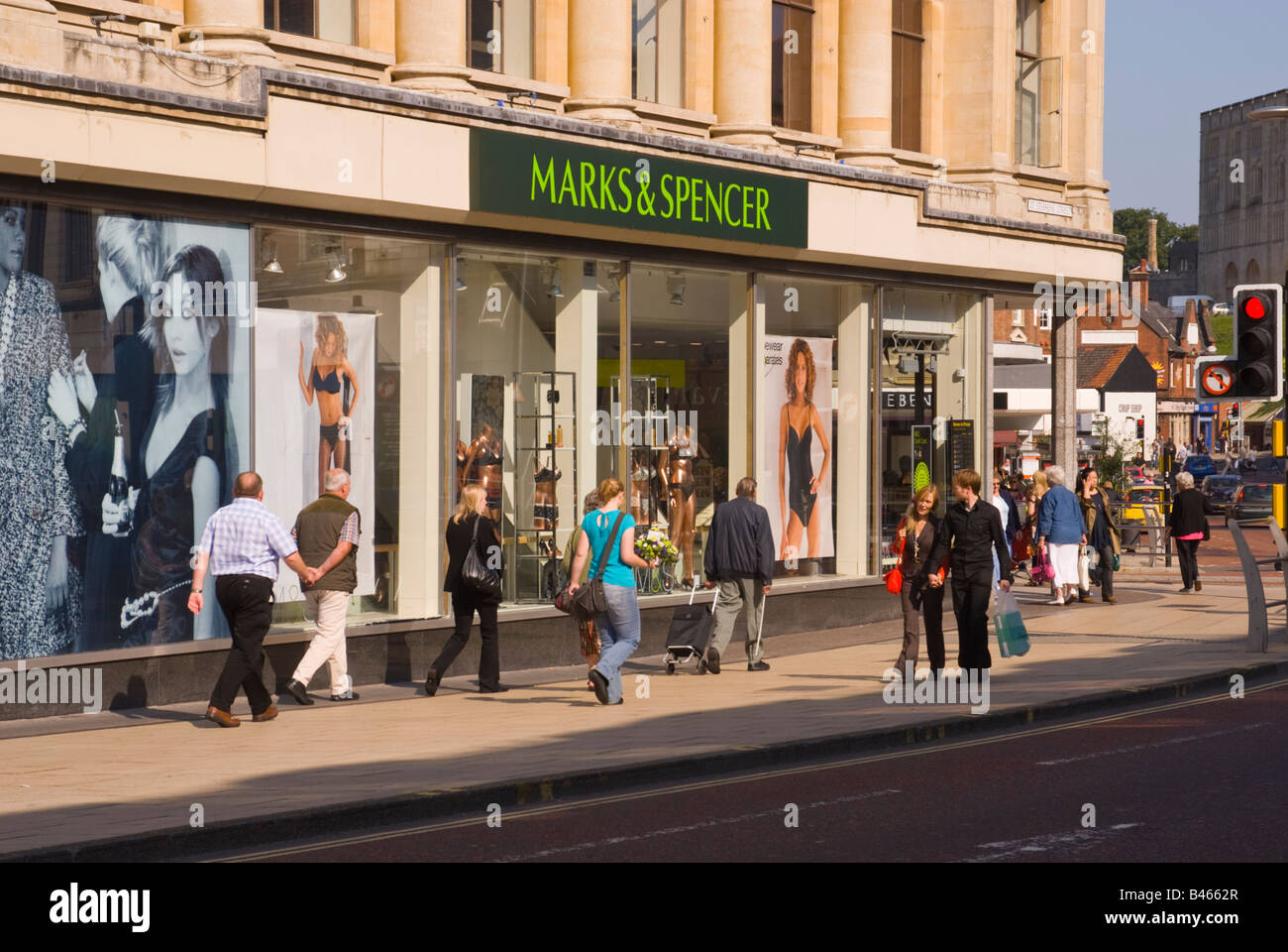 Marks & Spencer in Norwich,Norfolk,Uk Stock Photo - Alamy