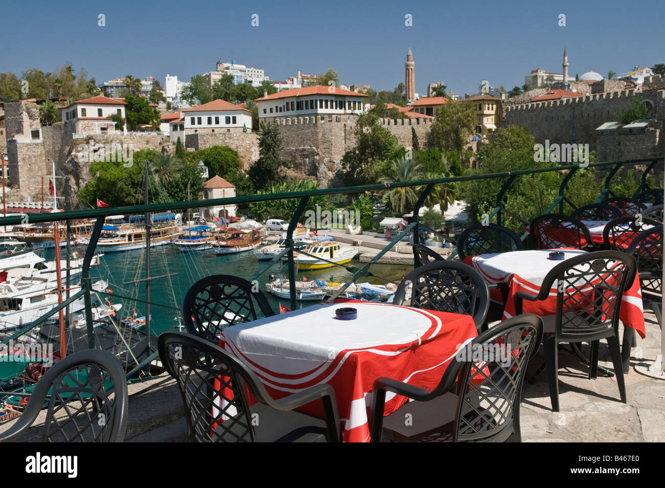 Roman Harbour Antalya Turkey Stock Photo - Alamy