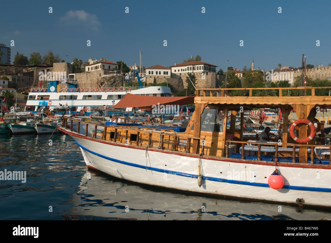 Roman Harbour Antalya Turkey Stock Photo - Alamy