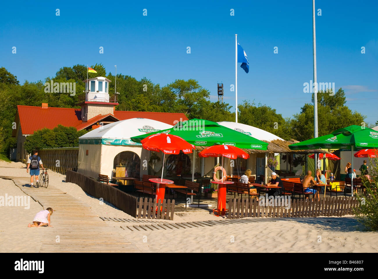 Terrace in beach sand hi-res stock photography and images - Alamy