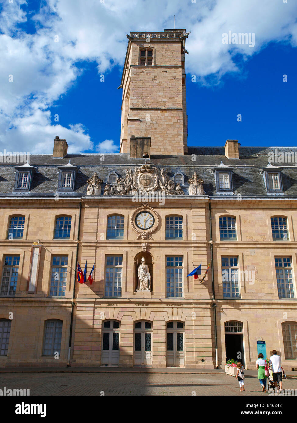city view Dijon, France, Place de la Liberation Stock Photo - Alamy