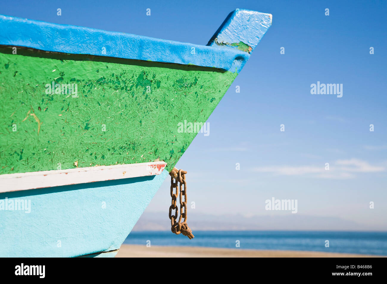 Torremolinos, Malaga Province, Costa Del Sol, Spain, Fishing Boat On ...