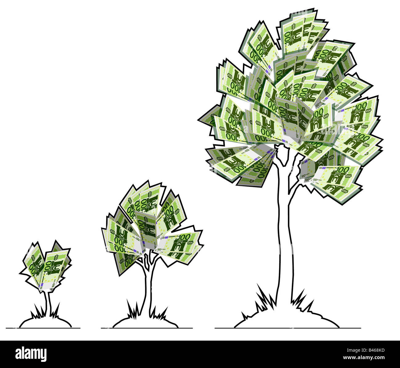 Money trees hi-res stock photography and images - Alamy