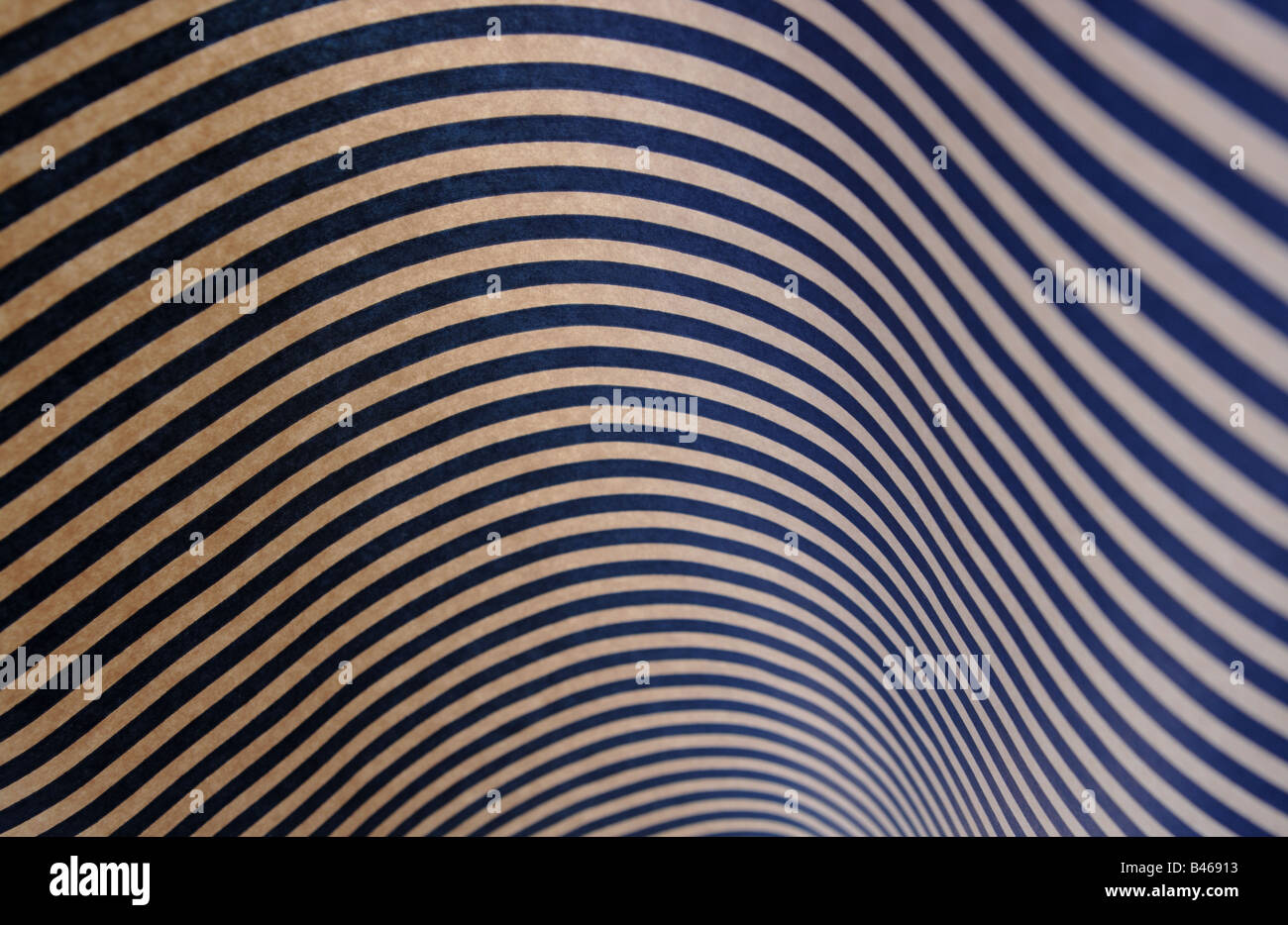 brown and black stripes curving in perspective Stock Photo - Alamy