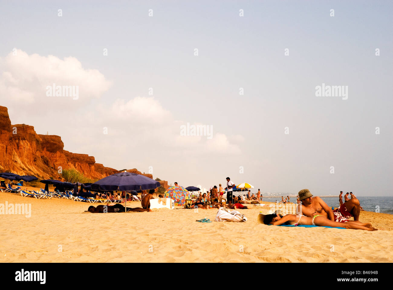 Couple bathing sea hi-res stock photography and images - Alamy