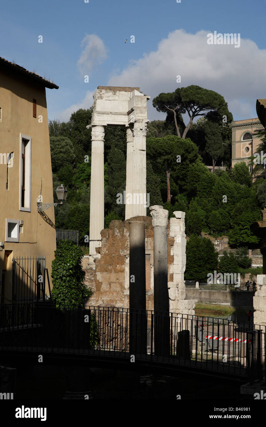 temple of Apollo in rome Italy Stock Photo - Alamy