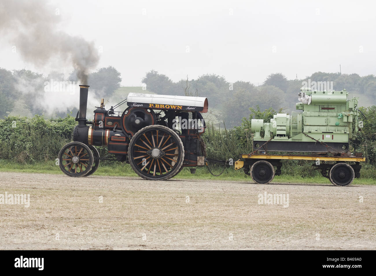 Fowler road locomotive hi-res stock photography and images - Alamy