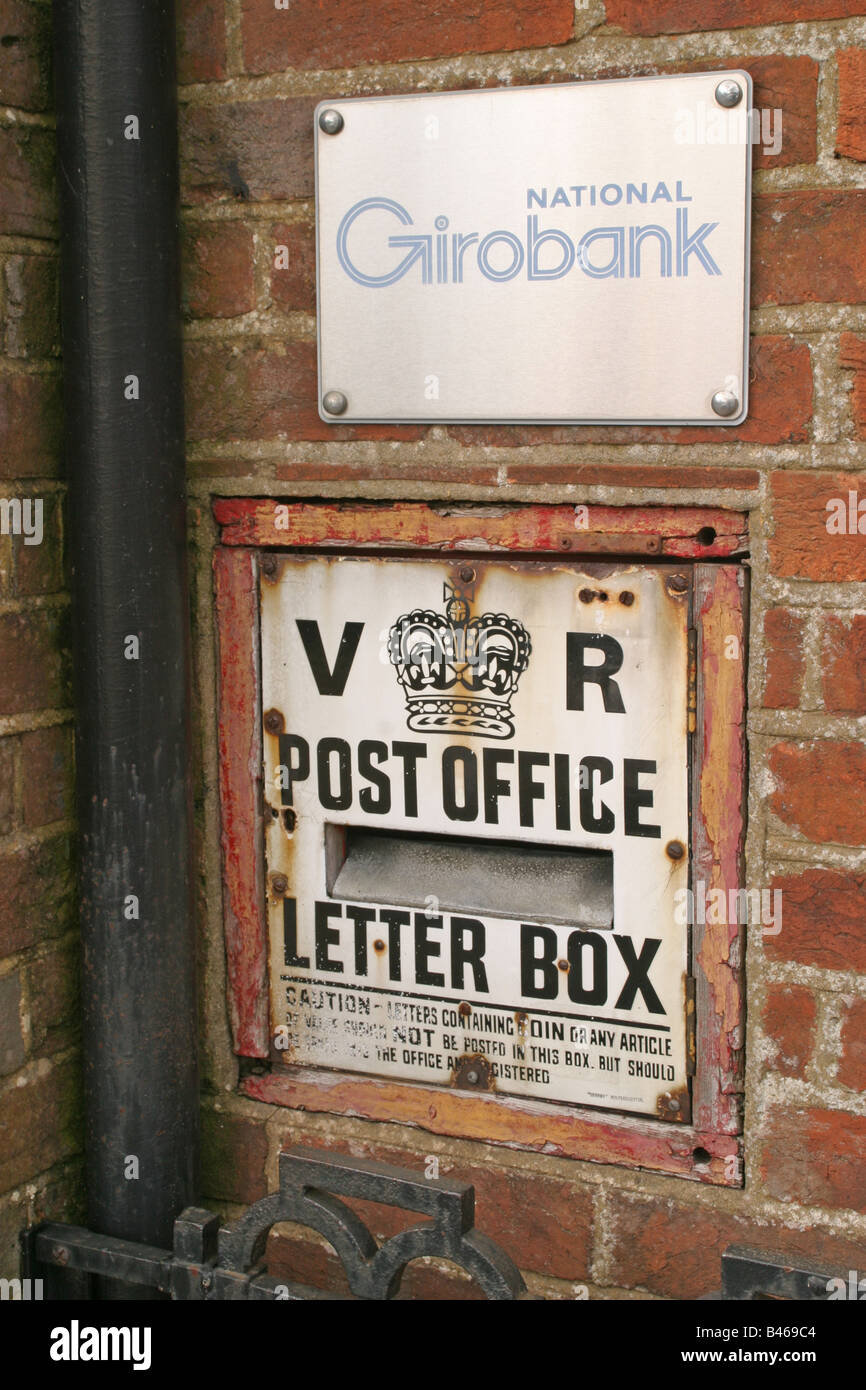 Victorian Post Box Stock Photo - Alamy