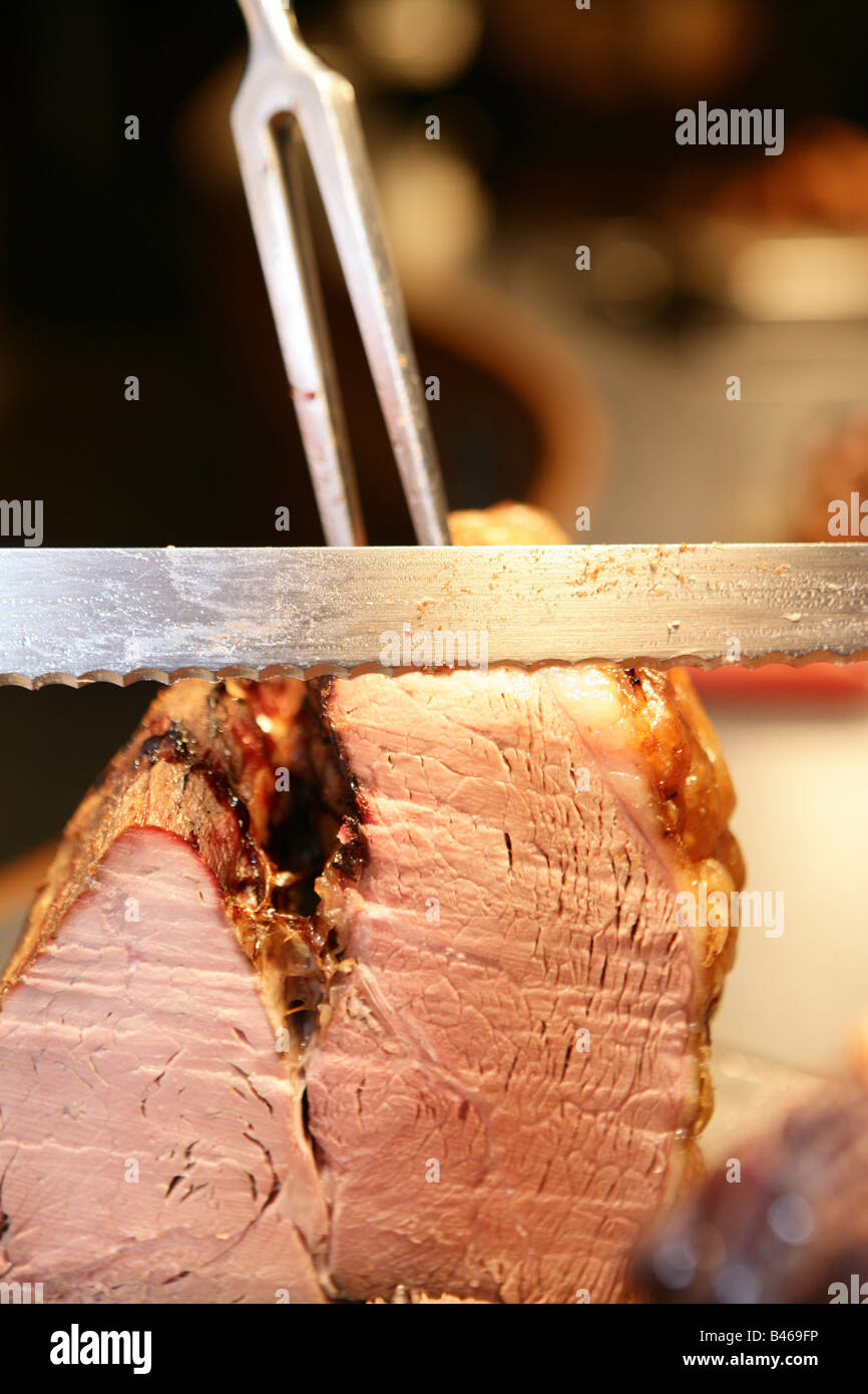 Beef carved hi-res stock photography and images - Alamy