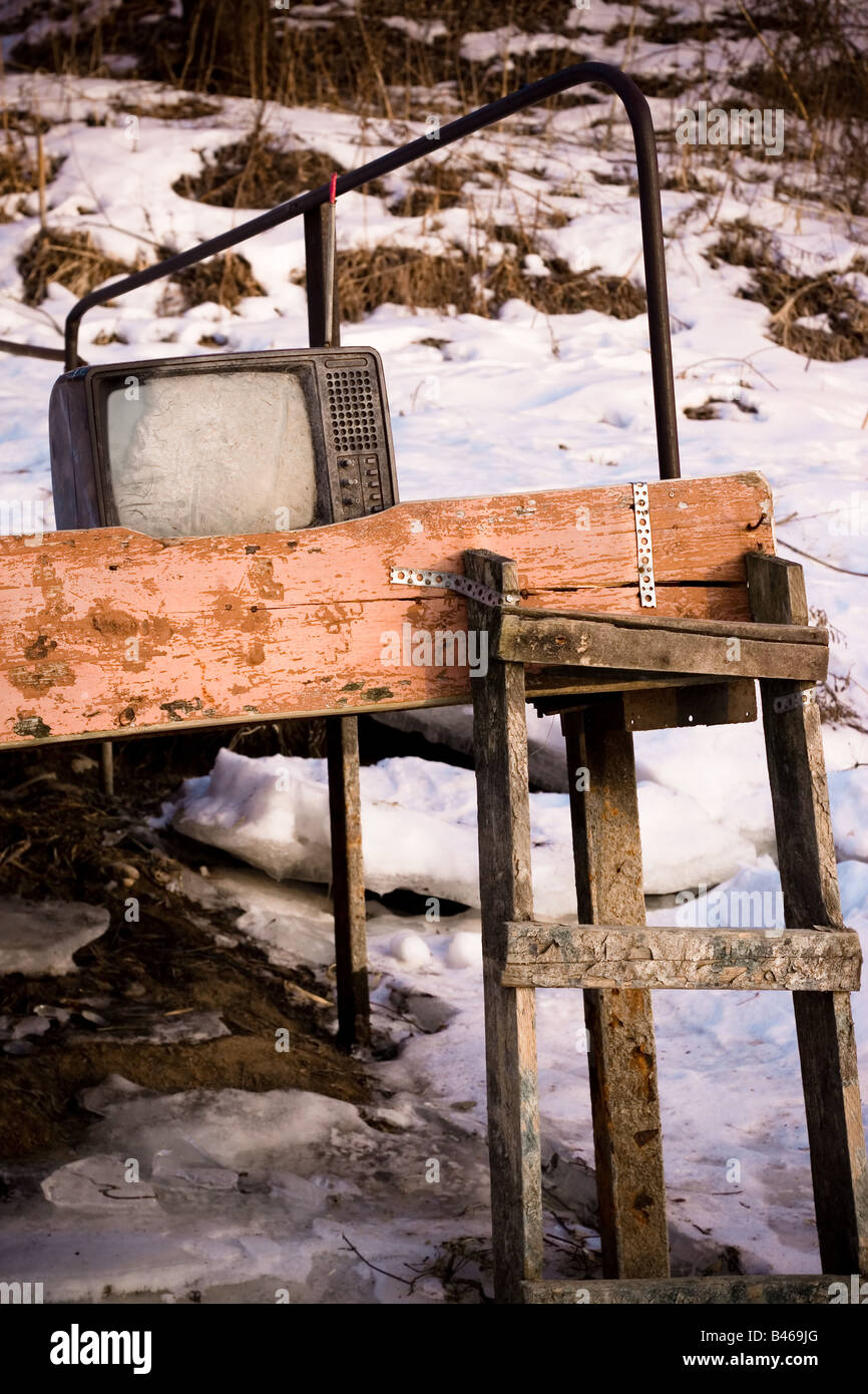 Dirty tv screen hi-res stock photography and images - Alamy
