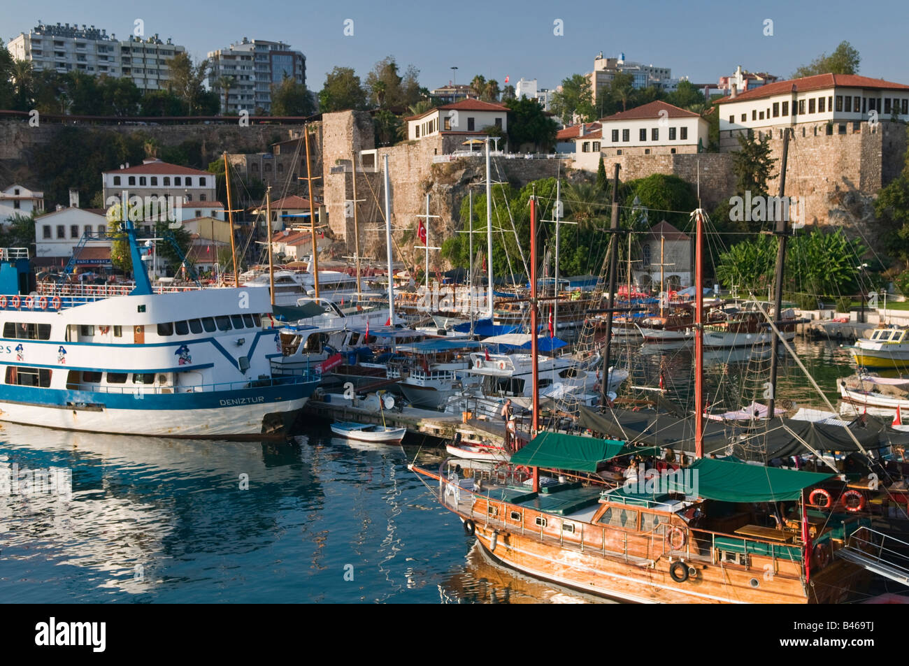 Roman Harbour Antalya Turkey Stock Photo - Alamy