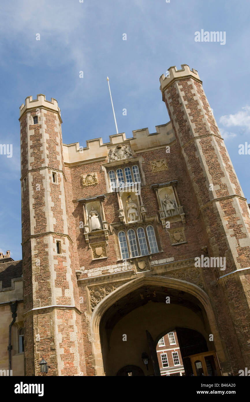 Great Gate Trinity College Cambridge Cambs GB UK Stock Photo - Alamy