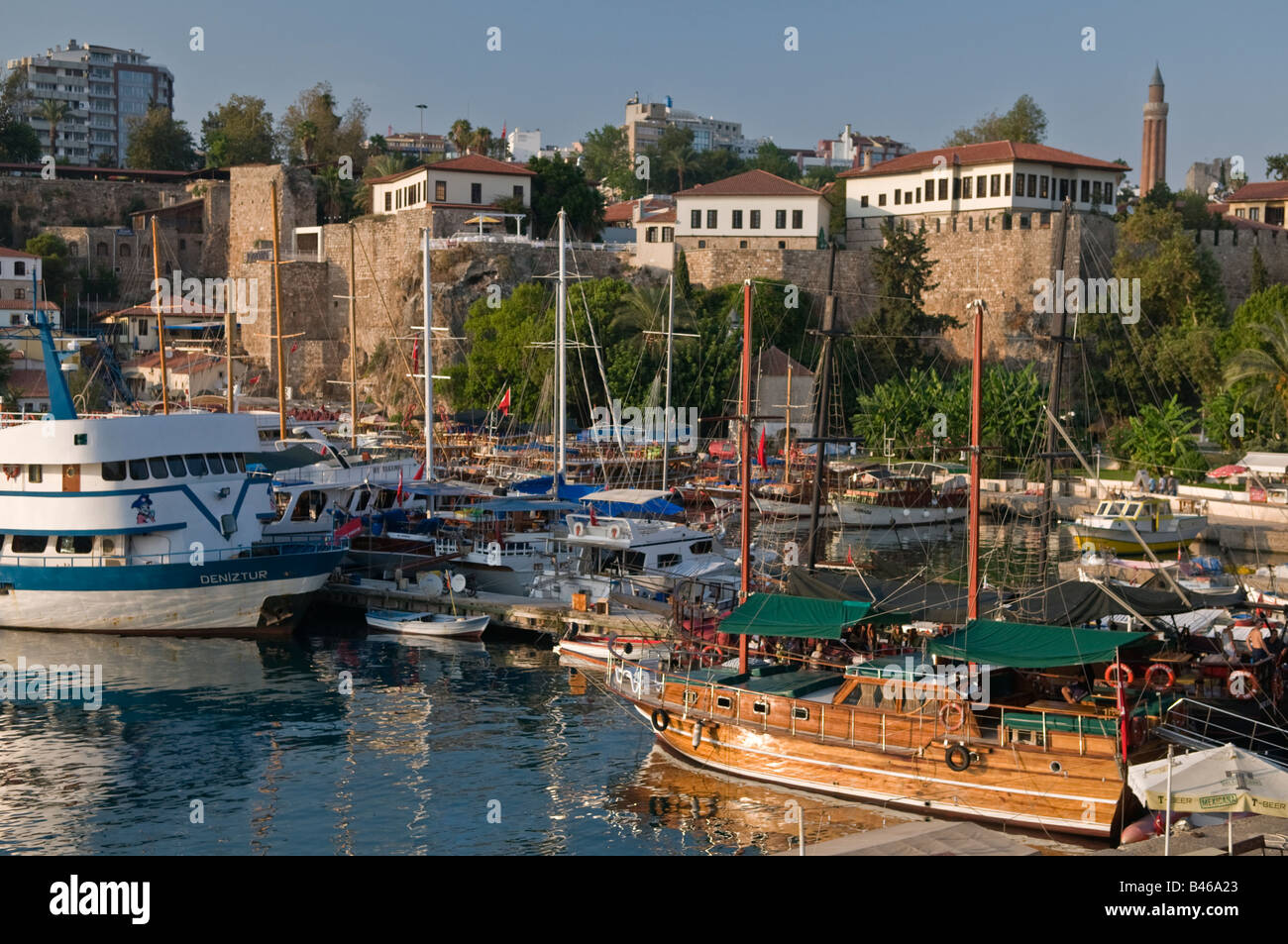 Roman Harbour Antalya Turkey Stock Photo - Alamy