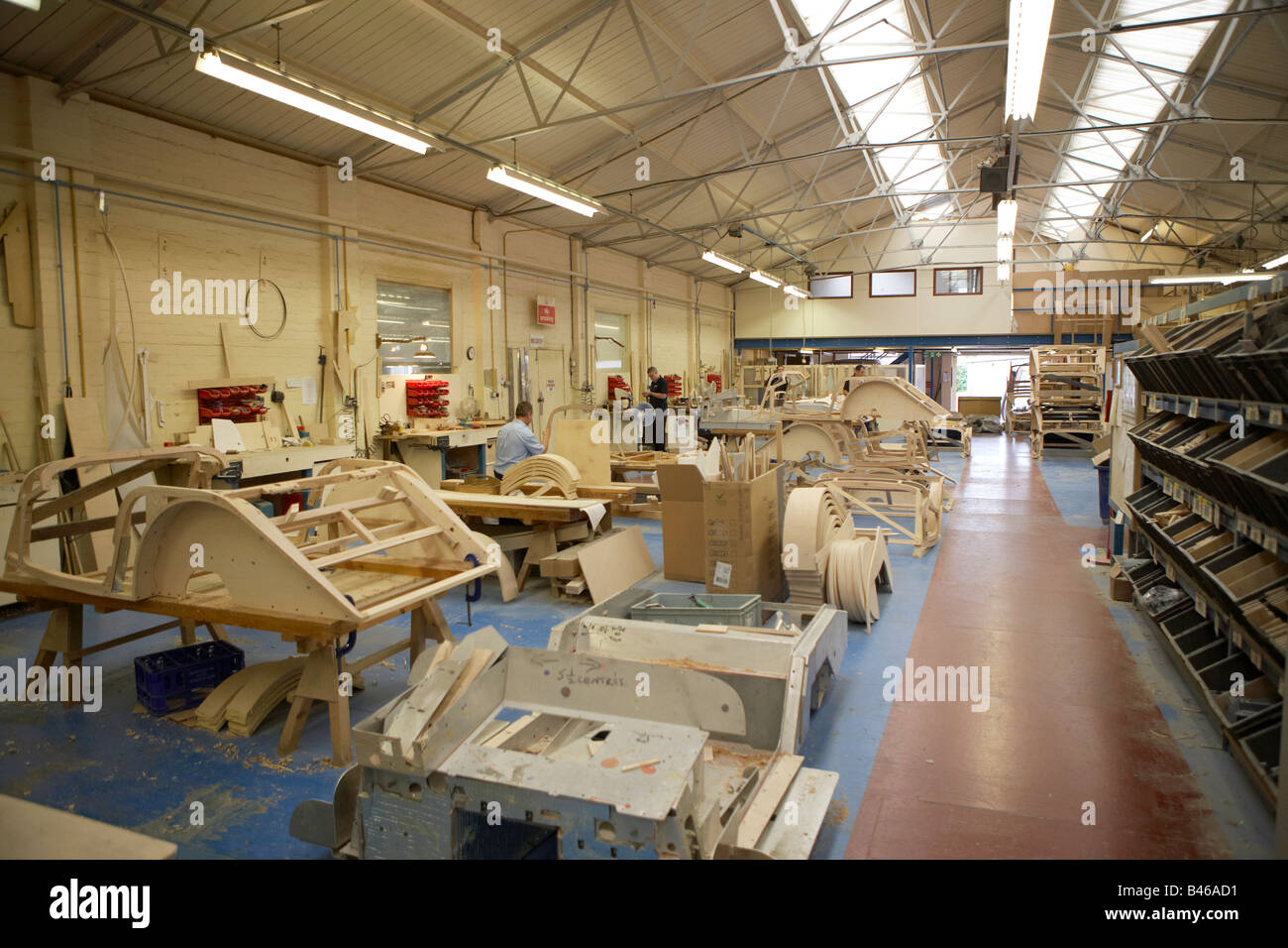 Morgan Cars factory Stock Photo - Alamy