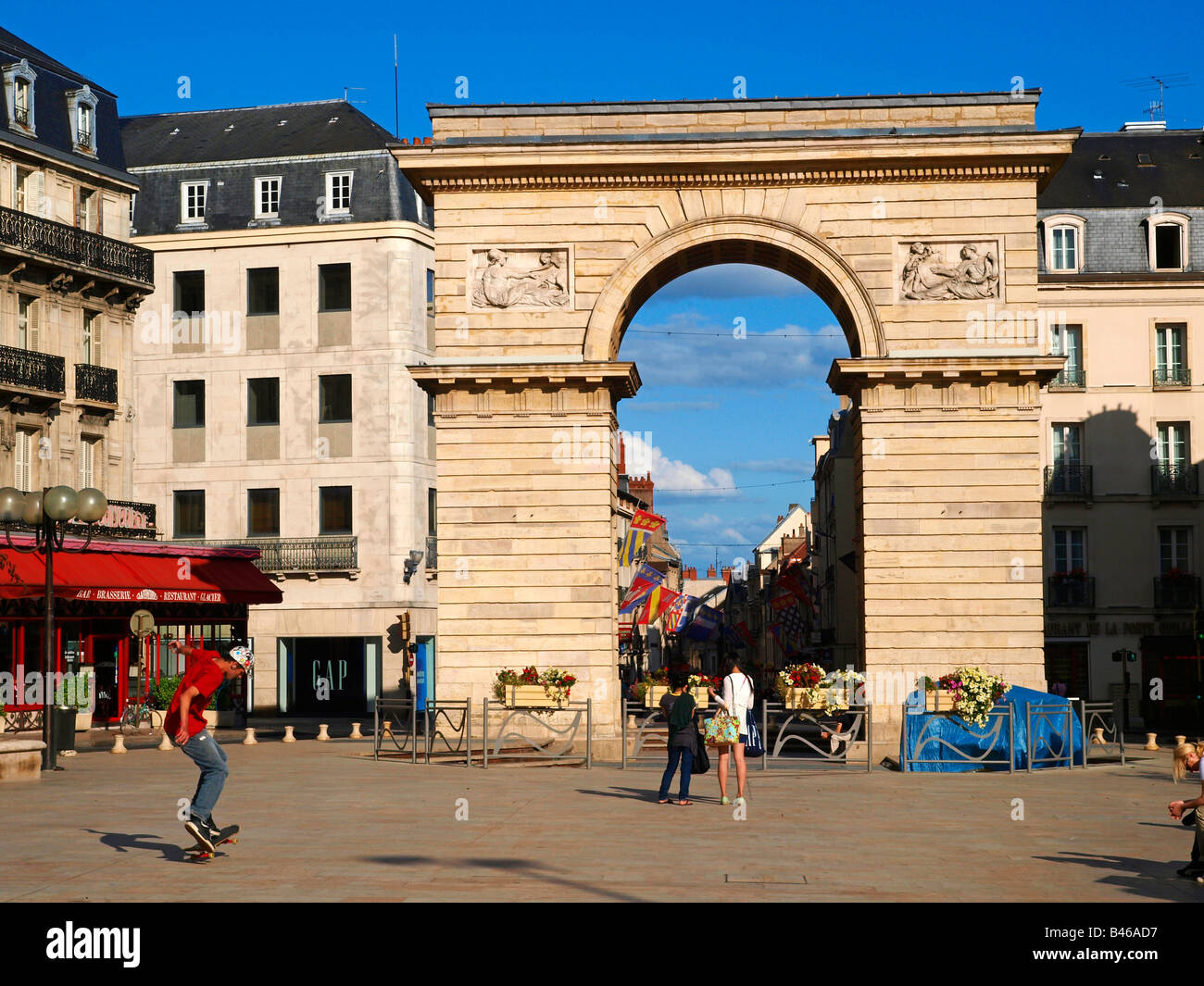 city view Dijon, France Stock Photo - Alamy