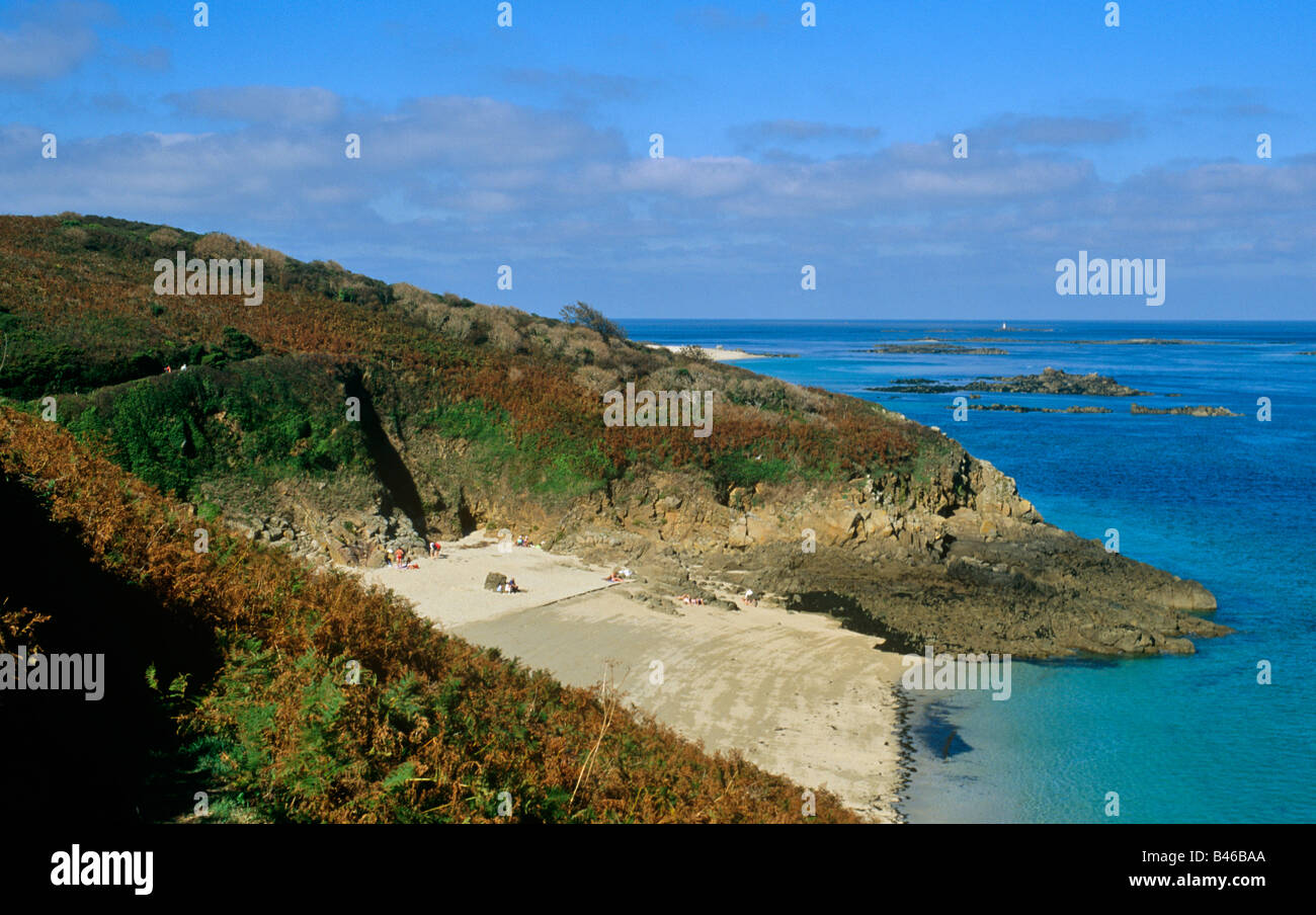 Herm island belvoir bay hi-res stock photography and images - Alamy