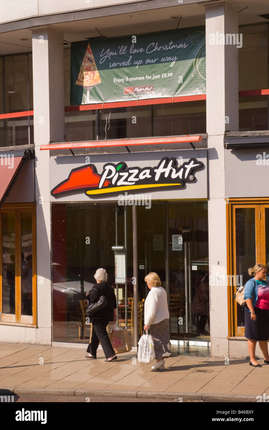 PizzaHut in Norwich,Norfolk,Uk Stock Photo - Alamy