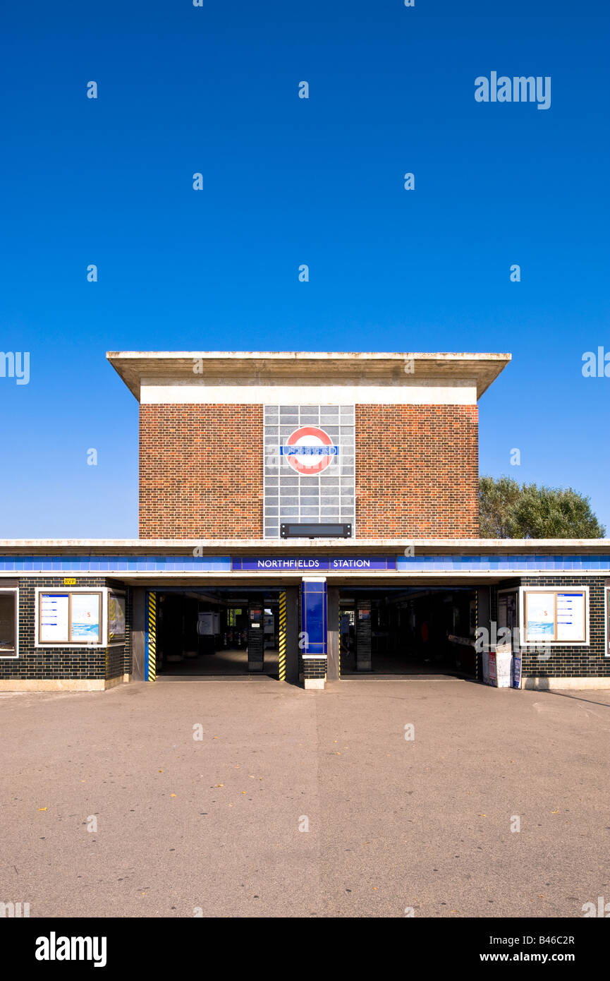 Northfields tube station hi-res stock photography and images - Alamy
