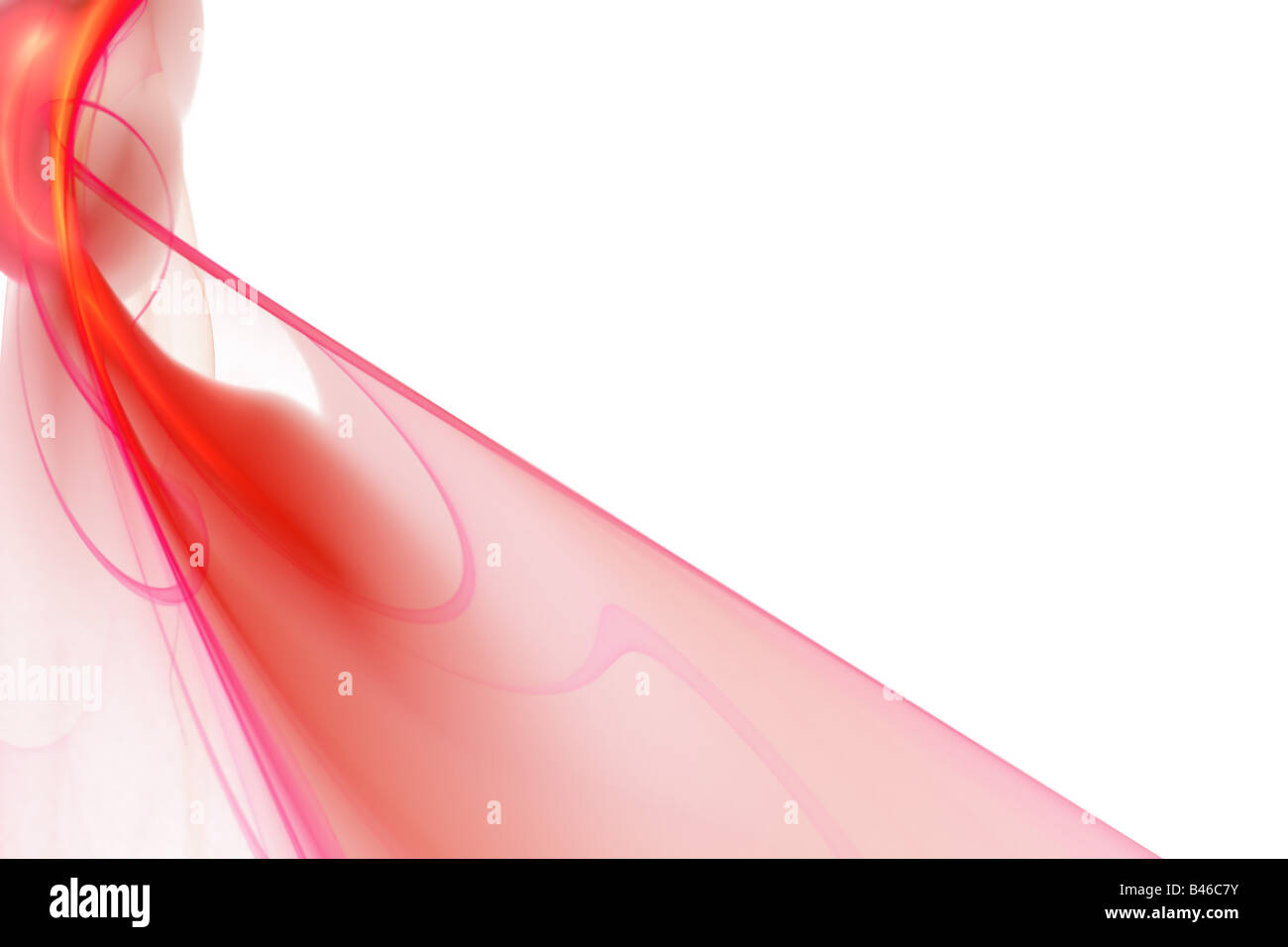 A red over white 3D layout you can use as a template for any design ...