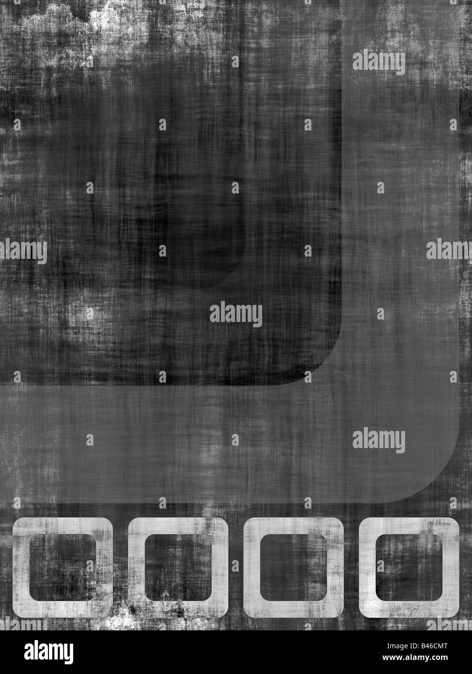 An illustrated grunge layout works great as an ad layout or background ...