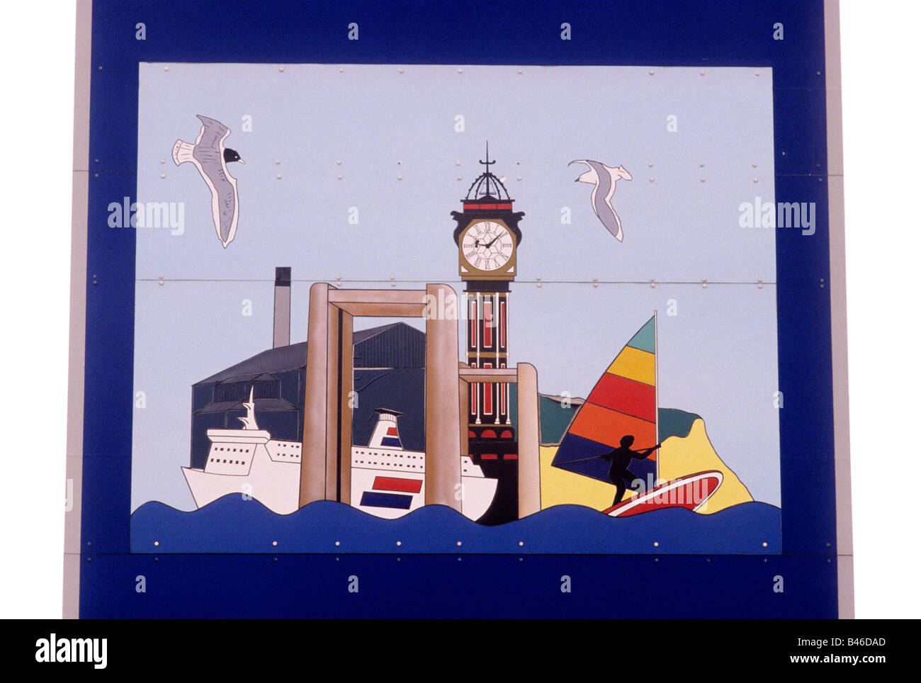 Isle of Sheppey Kent welcome to sign England UK Stock Photo - Alamy