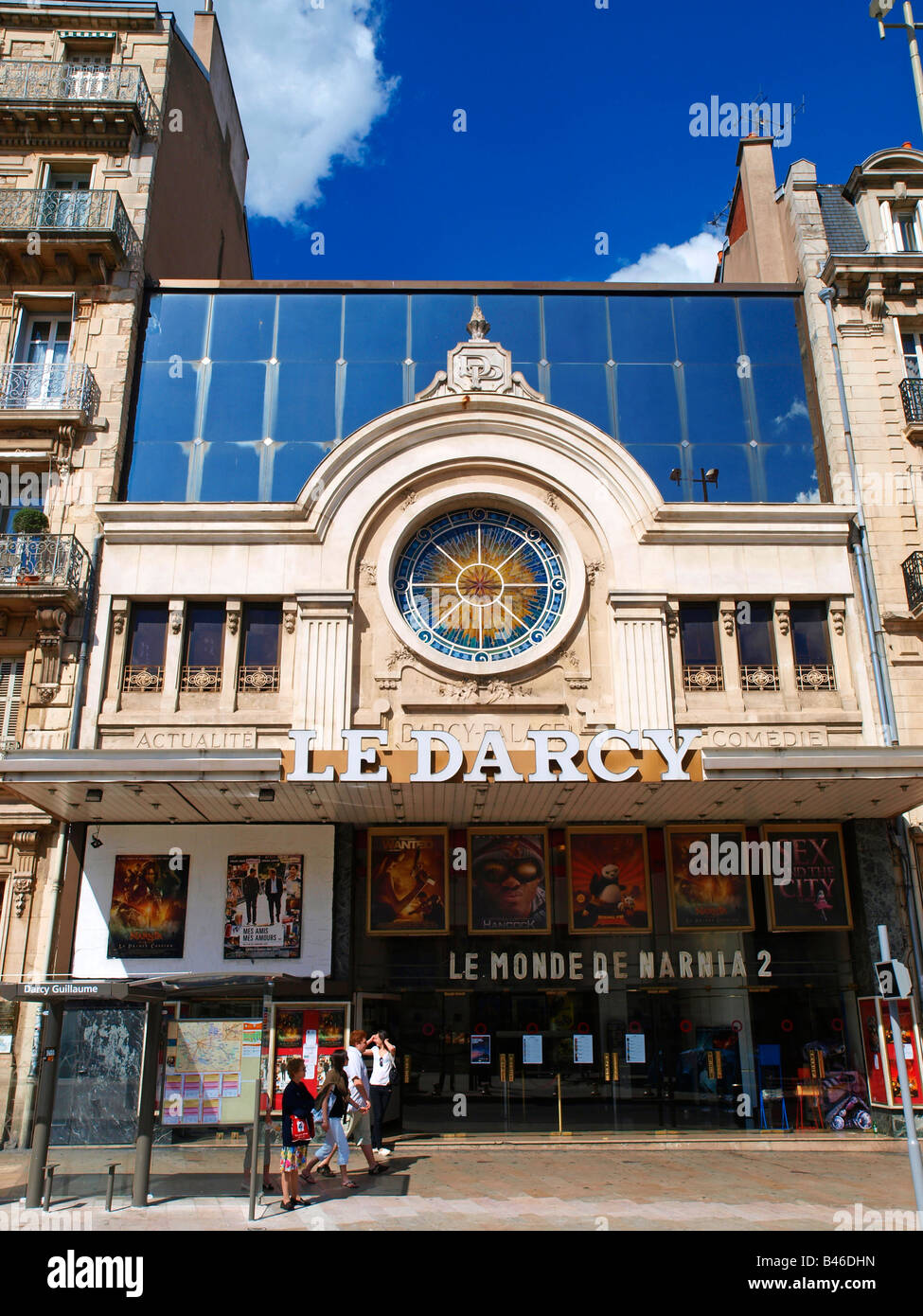 city view Dijon, France, Le Darcy Stock Photo - Alamy