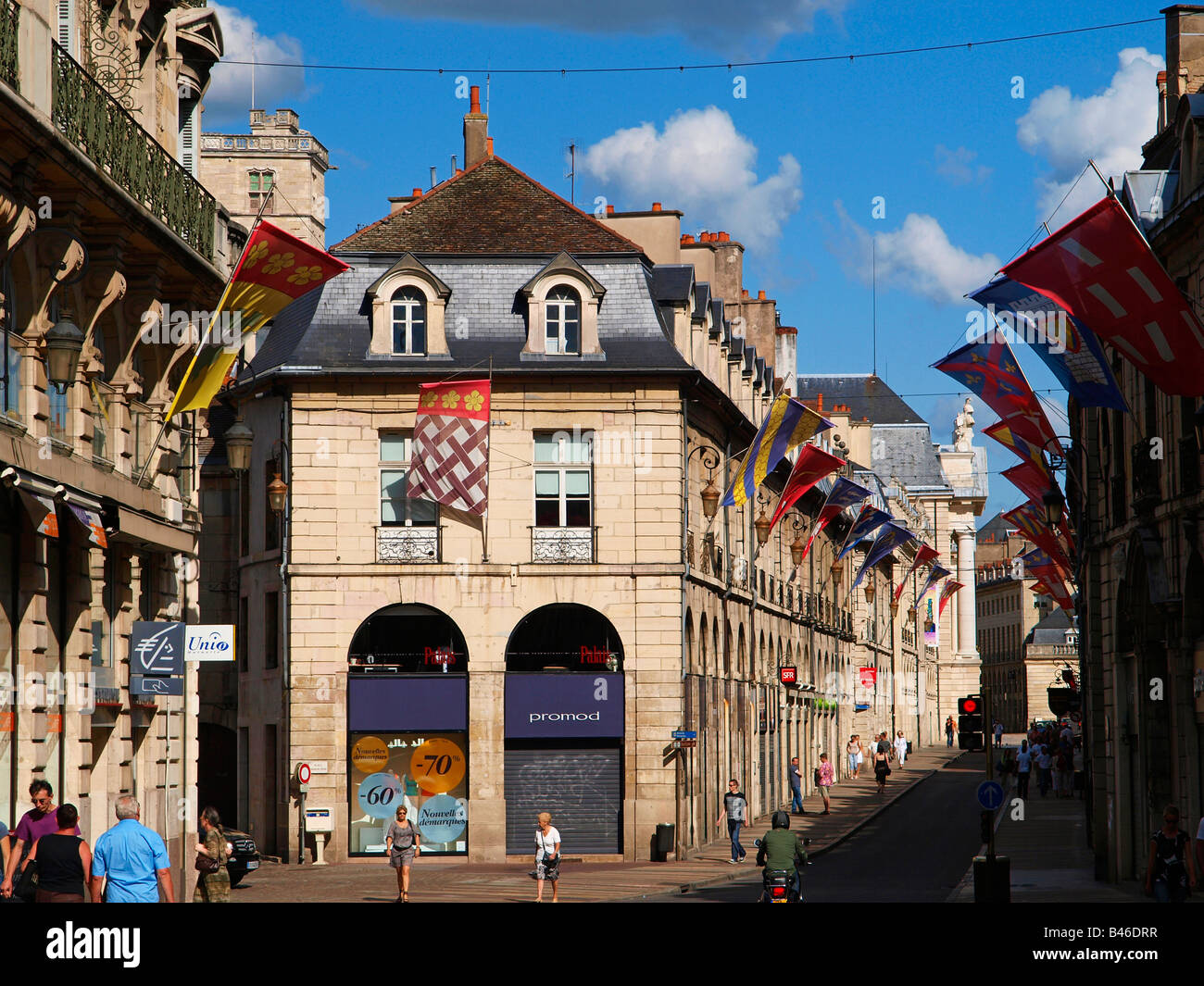 city view Dijon, France Stock Photo - Alamy