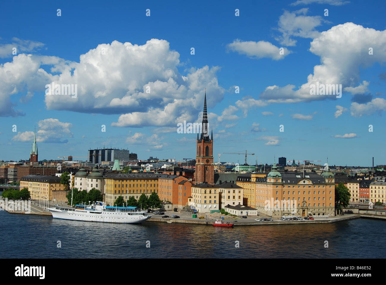 The historic old town of Stockholm, Capital city of Sweden Stock Photo ...