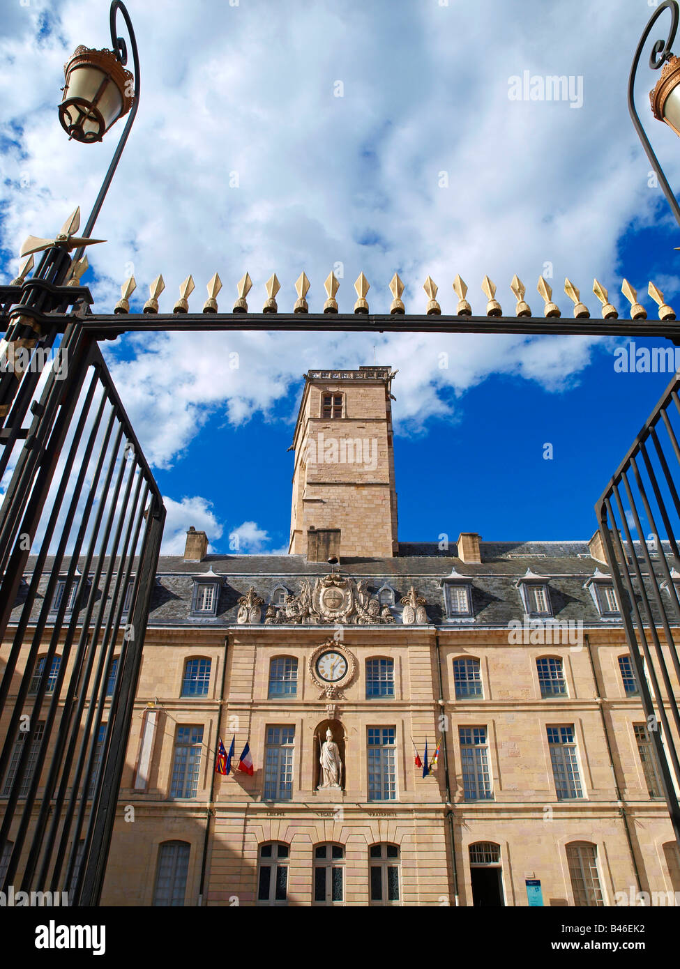 city view Dijon, France, Place de la Liberation Stock Photo - Alamy
