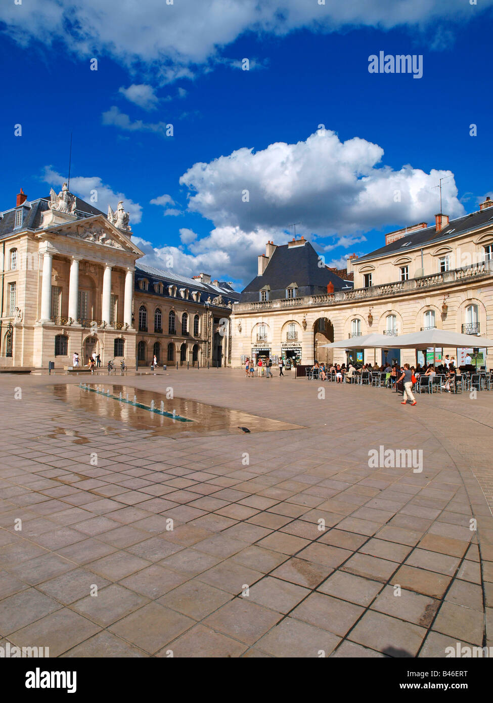city view Dijon, France, Place de la Liberation Stock Photo - Alamy