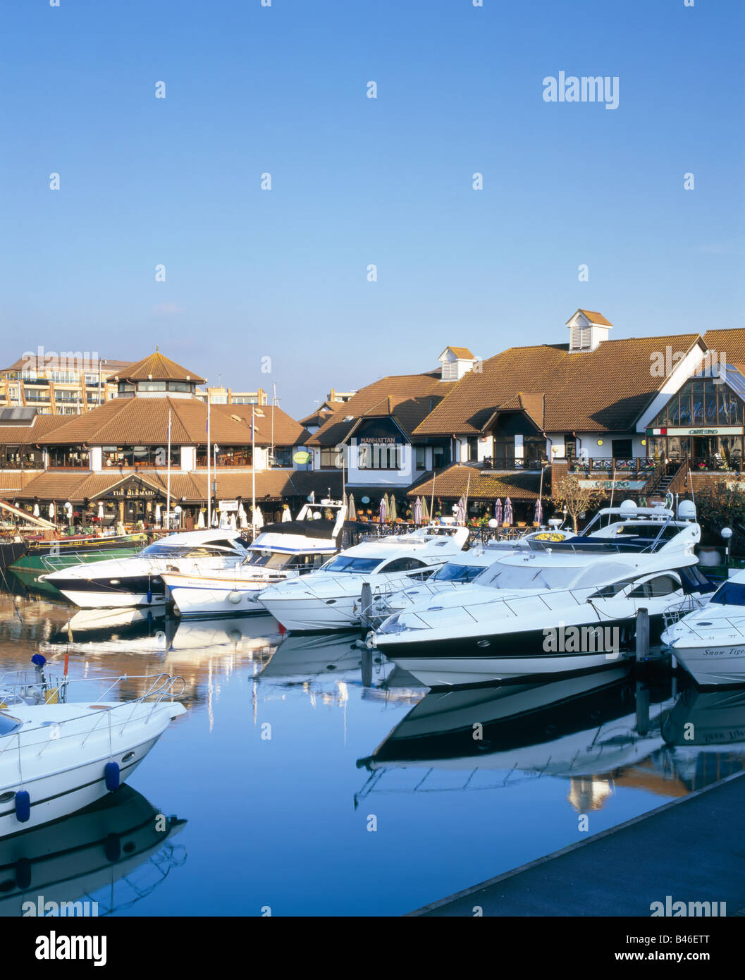Port Solent Hampshire Stock Photo - Alamy