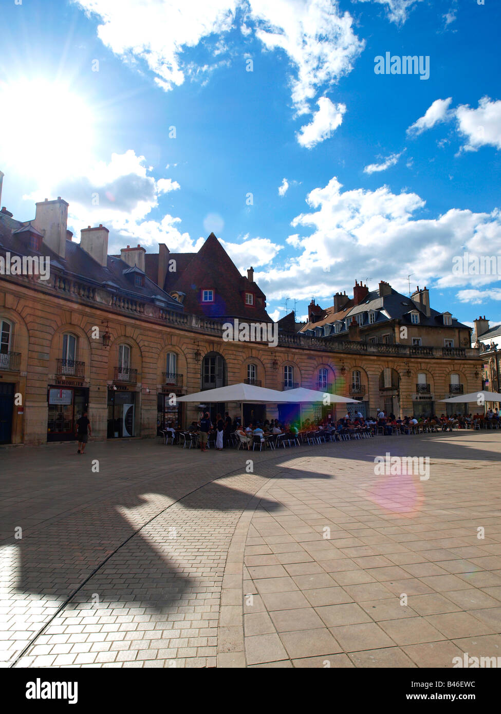 city view Dijon, France, Place de la Liberation Stock Photo - Alamy