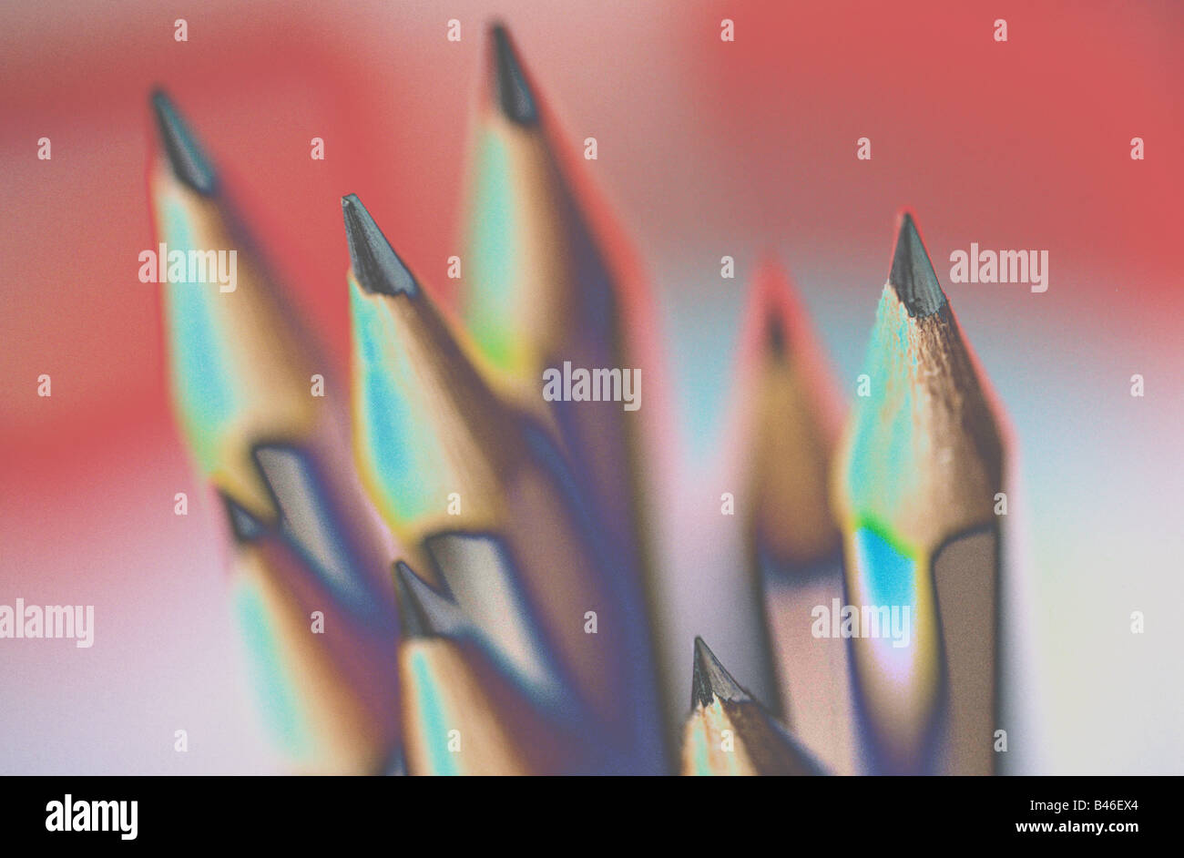 sharp pencil pencils concept symbol Stock Photo - Alamy