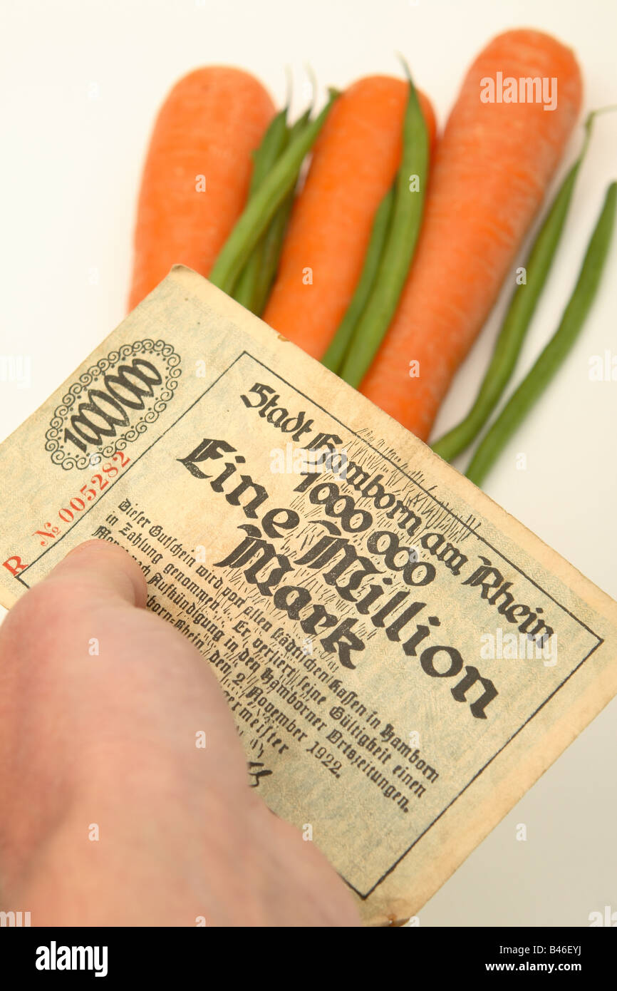 Germany inflation 1920s hi-res stock photography and images - Alamy