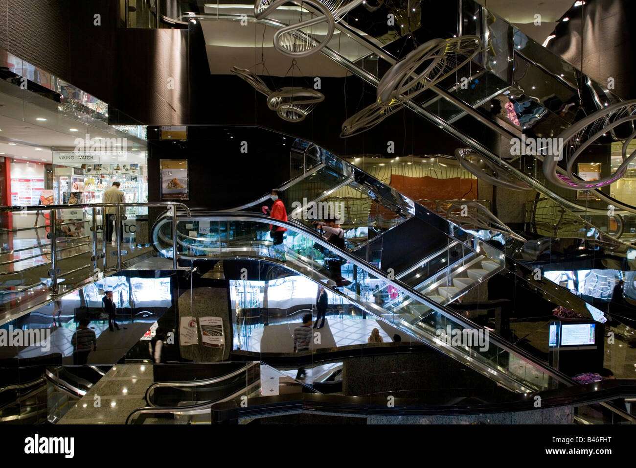 Commercial center. Hong Kong. China Stock Photo - Alamy