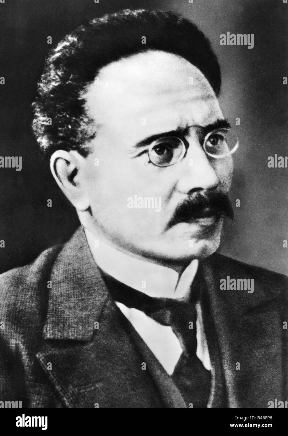 Liebknecht karl 13 8 1871 15 1 1919 german Black and White Stock Photos ...