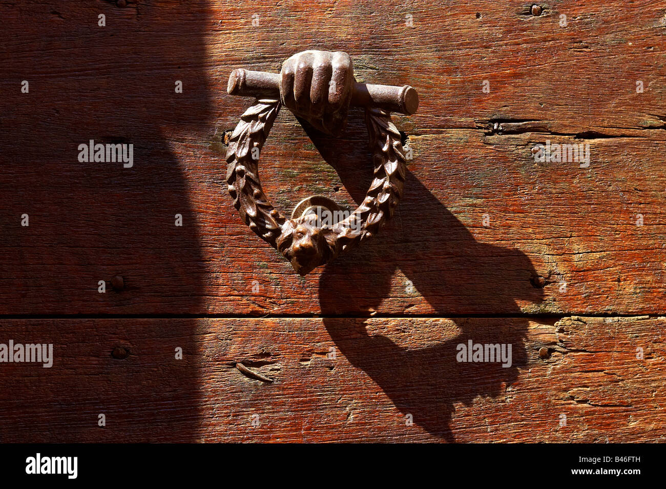 Knocker hand hi-res stock photography and images - Alamy