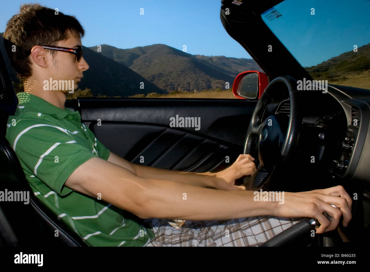 Hand on shifter hi-res stock photography and images - Alamy
