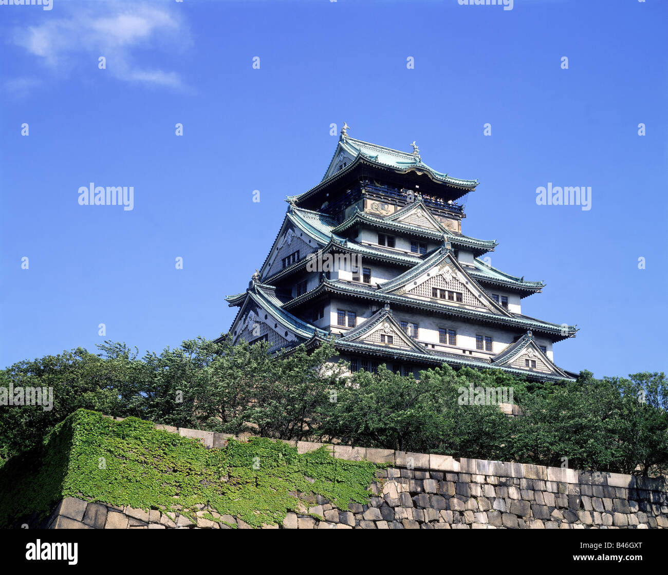 Osaka Castle, Chuo-ku, Osaka, Japan Stock Photo - Alamy
