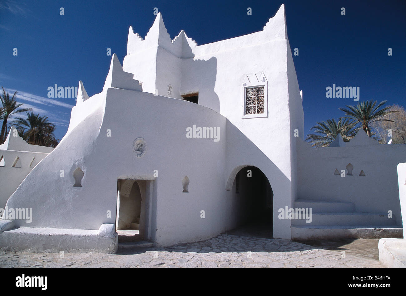 The former governor's house at Ghadamis, Libya Stock Photo - Alamy