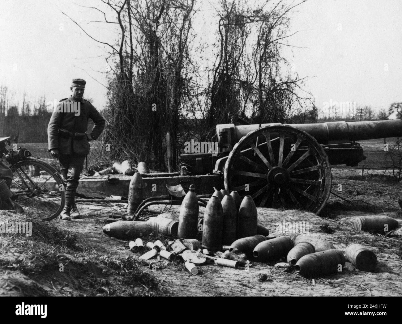 1910s howitzer Black and White Stock Photos & Images - Alamy