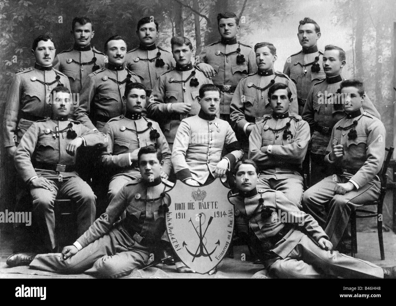 events, First World War / WWI, military, soldiers, Tyrol Kasierjaeger ...